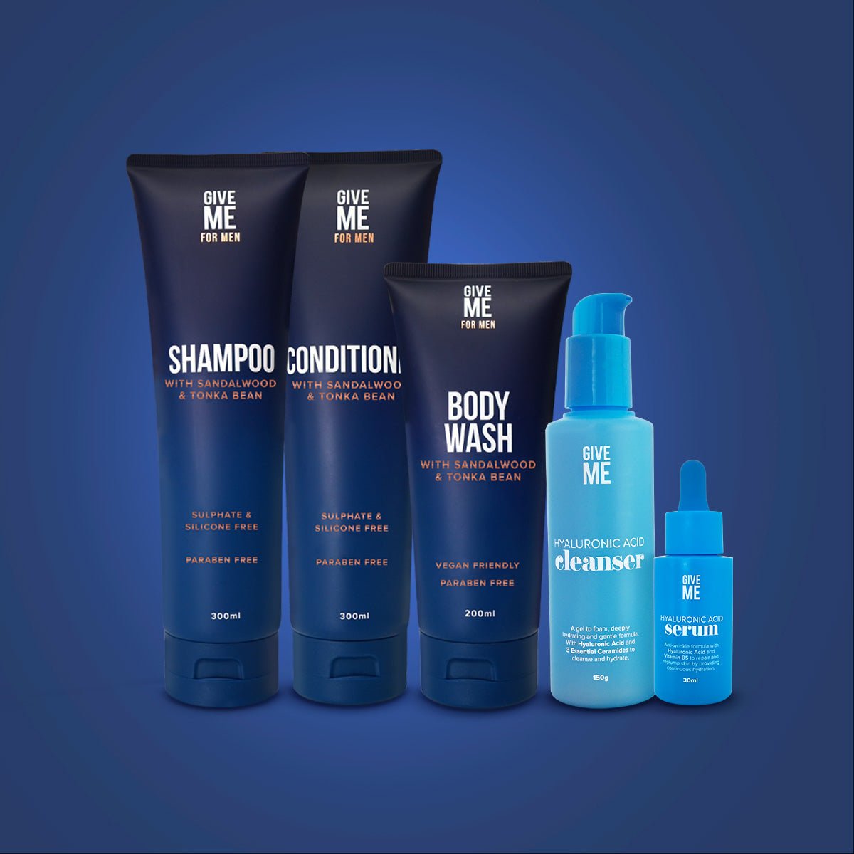 Men's Hair, Skin and Body Care Set (Worth £48.95) – Give Me Cosmetics